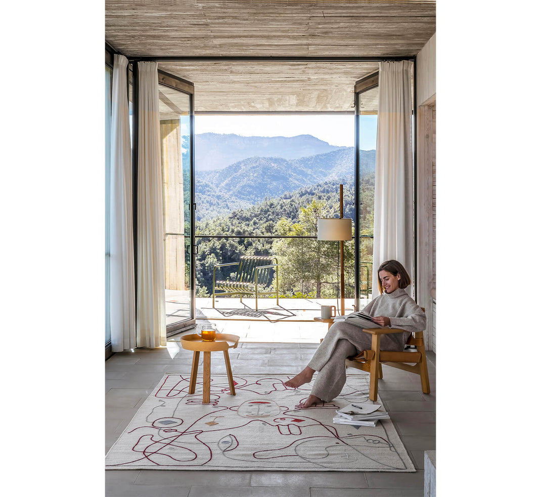 Silhouette Outdoor Rug with Recycled PET by Jaime Hayón - nanimarquina